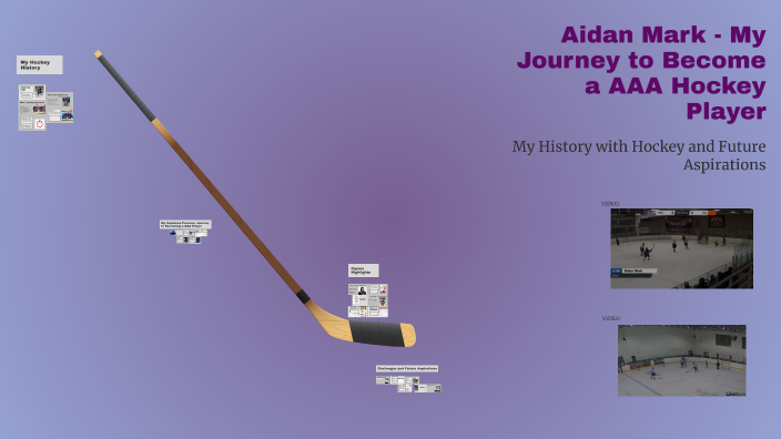 Aidan Mark - My Journey to Become a AAA Hockey Player by Nick Drapack ...