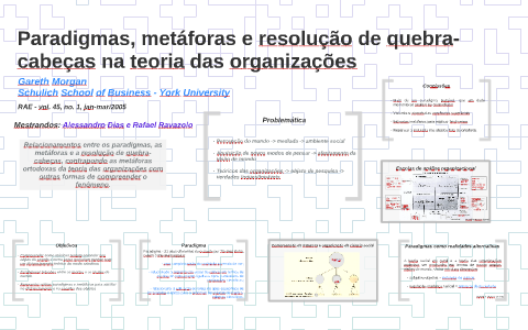 Paradigmas, metáforas e resolução de quebra-cabeças na teori by ...