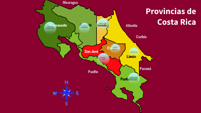 provincias de Costa Rica by Karol Chinchilla Delgado on Prezi