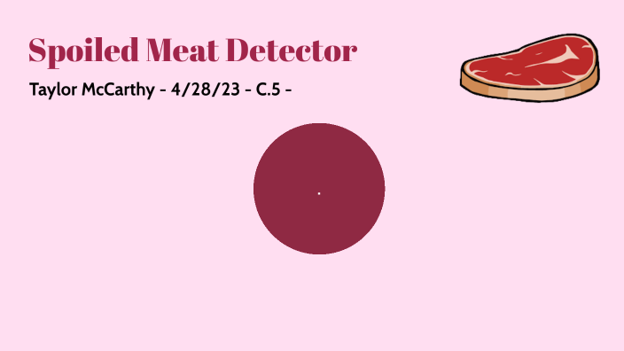 Tech C5 - Spoiled Meat Detector by Taylor McCarthy on Prezi