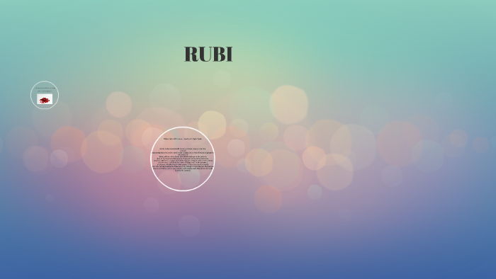 Rubi is a name Sex Both Indian Origin by miguel rubi on Prezi