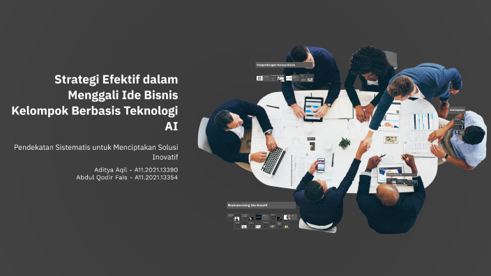 Strategi Efektif dalam Menggali Ide Bisnis Kelompok Berbasis Teknologi ...