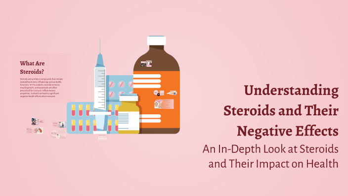 Understanding Steroids and Their Negative Effects by Carley Halloran on ...
