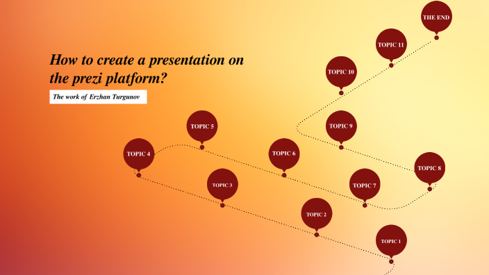How to create a presentation on the prezi platform? by Ержан Тұрғынов ...