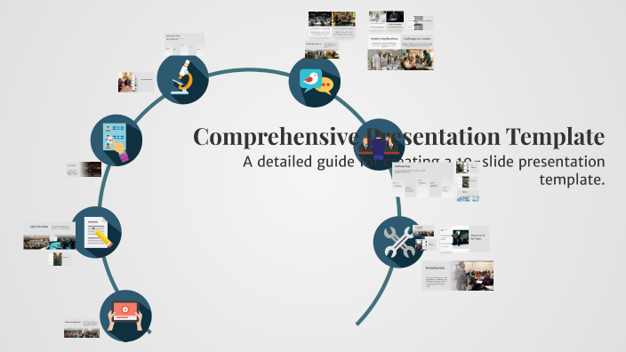 Comprehensive Presentation Template by Muhammad Istwal on Prezi