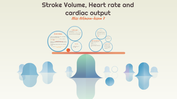 Stroke Volume, Heart rate and cardiac output by Hannah Atkinson on Prezi