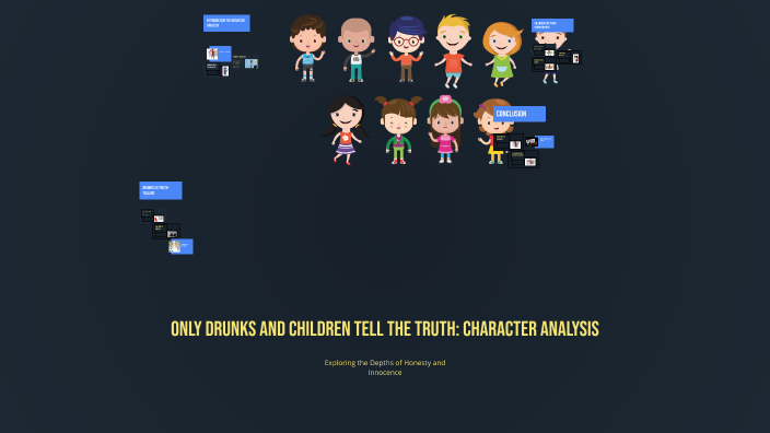 Only Drunks and Children Tell the Truth: Character Analysis by ...