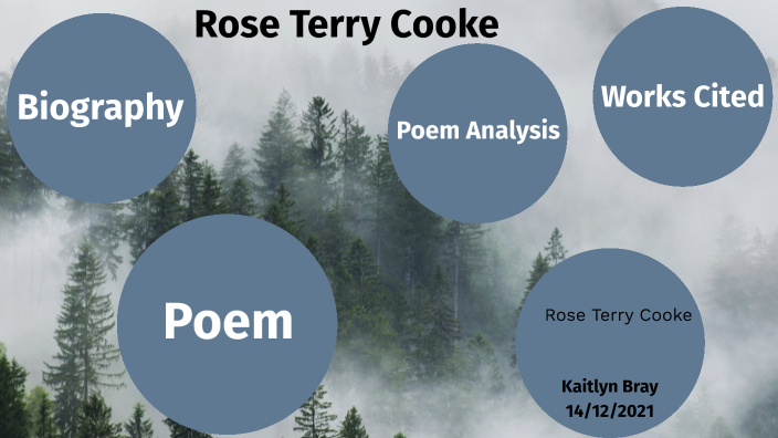 Rose Terry Cooke- Kaitlyn Bray by kaitlyn bray on Prezi