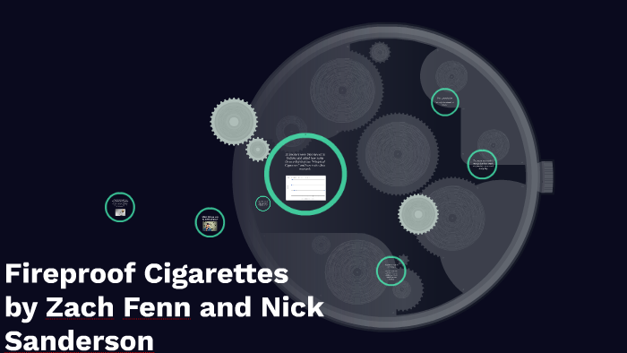 Fireproof Cigarettes by Zach Fenn