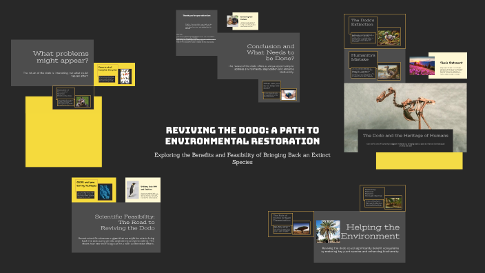 Reviving the Dodo: A Path to Environmental Restoration by Aleksandr ...