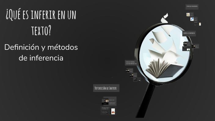 ¿Qué es inferir en un texto? by Julian Esteban Bartels Perez on Prezi