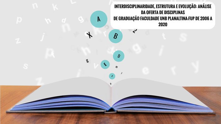 INTERDISCIPLINARIDADE, ESTRUTURA E EVOLUÇÃO: ANÁLISE DA OFERTA DE ...