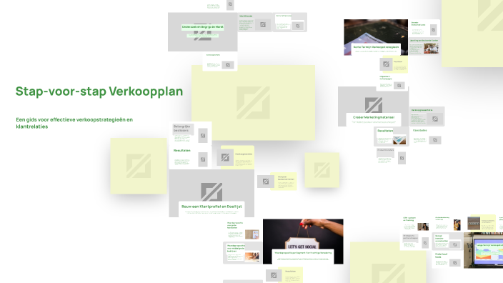 Stap-voor-stap Verkoopplan by R Bauwer on Prezi