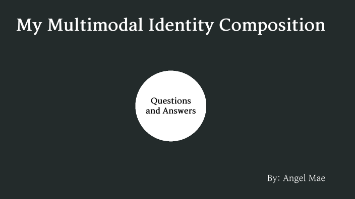 My Multimodal Identity Composition by Angel Mae Cabral on Prezi