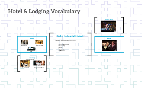 Hotel & Lodging Vocabulary by Katie Shannon on Prezi