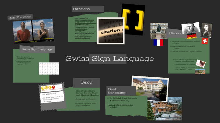 Swiss Sign Language by Avery Sokol Blosser on Prezi