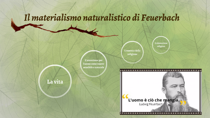 Il materialismo naturalistico di Feuerbach by Beatrice Gobbi on Prezi