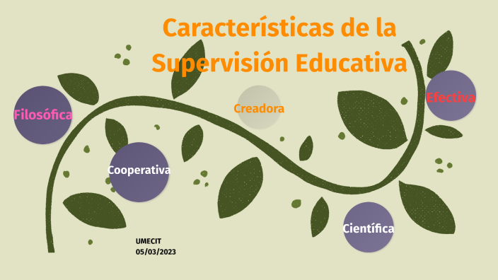 Características de la Supervisión Educativa. by Luis Sangoquiza on Prezi