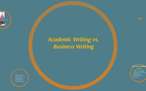 Academic Writing vs. Business Writing by Andrew Allmond on Prezi