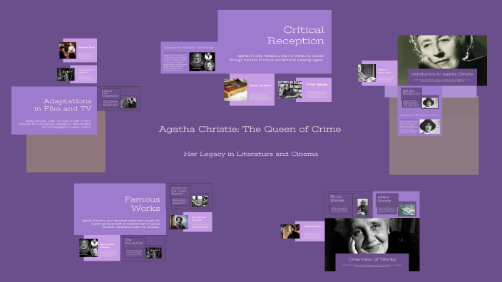 Agatha Christie: The Queen of Crime by Mahshid Sh on Prezi