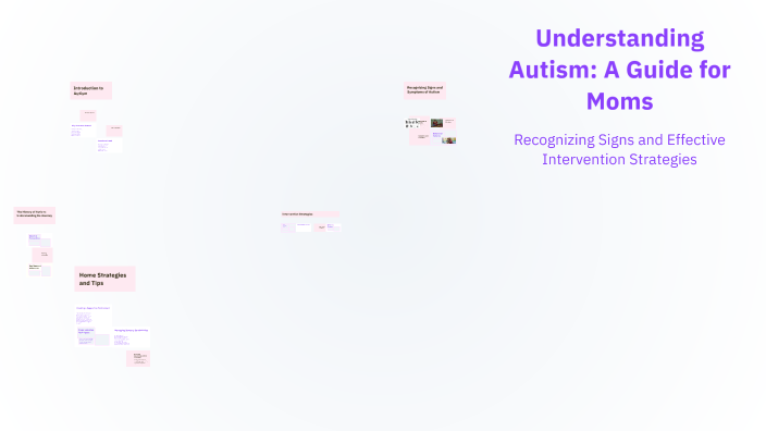 Understanding Autism: A Guide for Moms by Nazek Nasser on Prezi