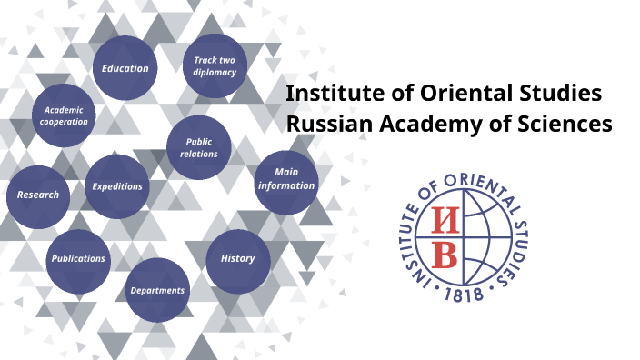 Institute of Oriental Studies, Russian Academy of Sciences by Sofya ...