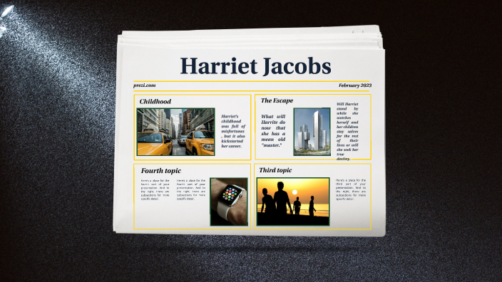 Harriet Jacobs by Erin Lucey on Prezi