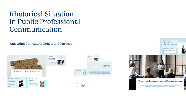 Rhetorical Situation in Public Professional Communication by James ...