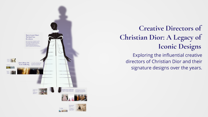 Creative Directors of Christian Dior: A Legacy of Iconic Designs by ...