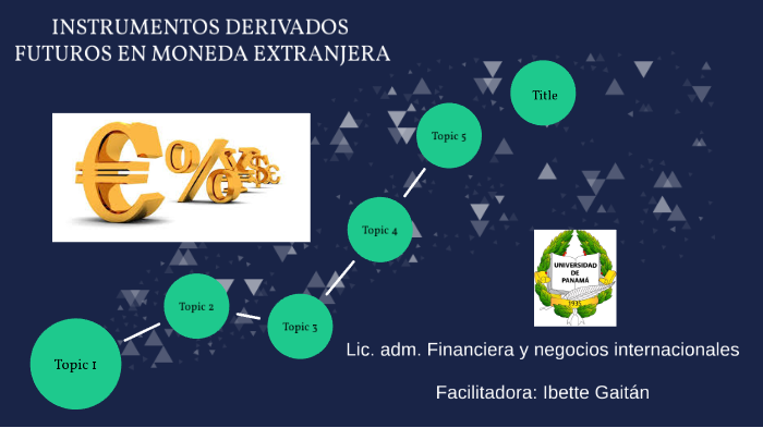 INSTRUMENTOS DERIVADOS – FUTUROS EN MONEDA EXTRANJERA by Tania Tenorio ...