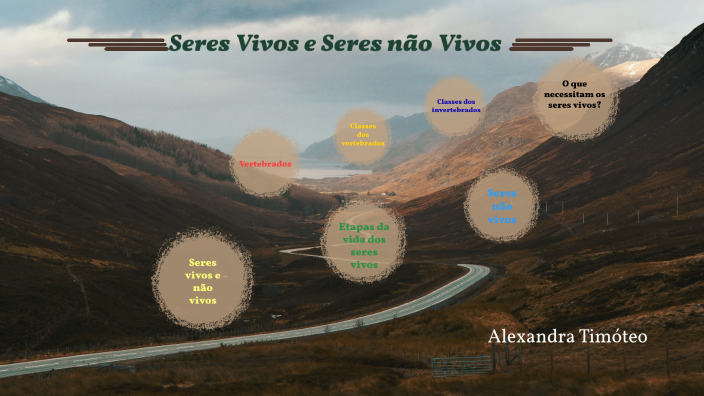 Seres vivos e Seres não vivos by Alexandra Timóteo on Prezi