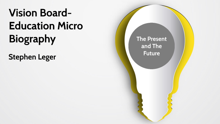 Vision Board-Education Micro Biography by Stephen Leger on Prezi