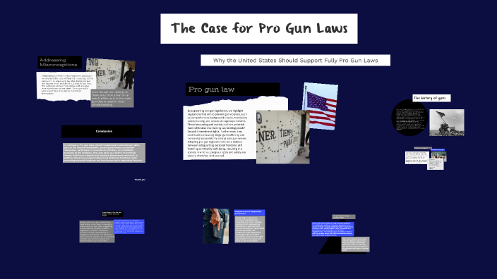 The Case for Pro Gun Laws by Madison Mendo on Prezi