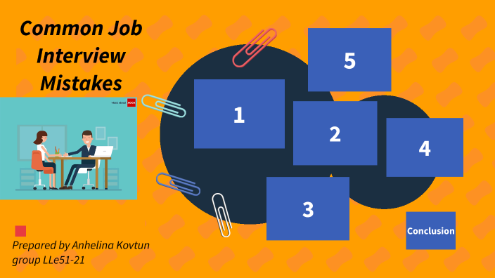 Common job interview mistakes by Anhelina Kovtun on Prezi Common job interview mistakes by Anhelina Kovtun on Prezi