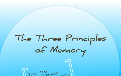 Three Principles of Memory by Henry Edwards on Prezi