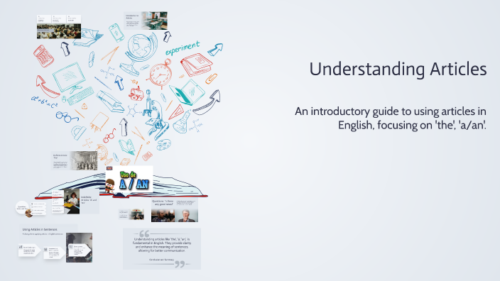 Understanding Articles in English: A1 Level by ana belkis obispo castro ...