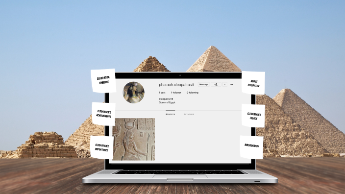 Cleopatra Ancient Egypt Profile History Culminating Task by Ryana Roman ...