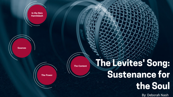 The Levites' Song: Sustenance for the Soul by Deborah Nash on Prezi