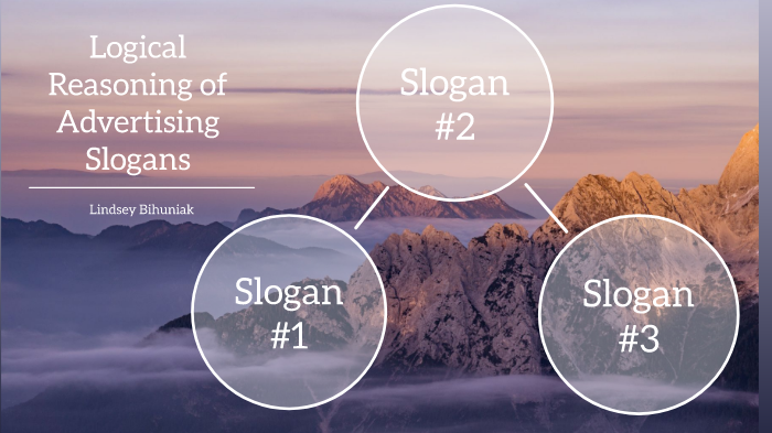 Logical Reasoning of Advertising Slogans by Lindsey Bihuniak on Prezi