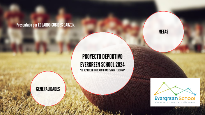 PROYECTO DEPORTIVO EVERGREEN SCHOOL 2024 by EDUARDO CUBIDES GARZON on Prezi