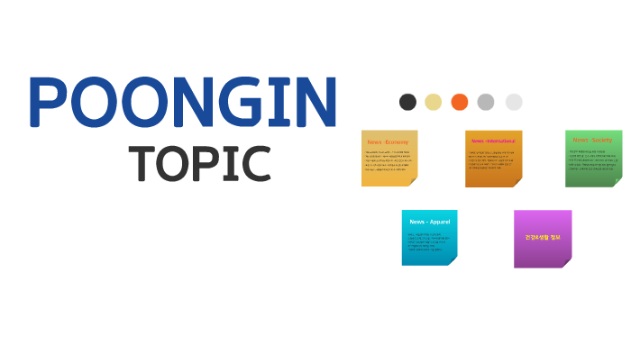 리POONGIN수요일 by Osung Kwon on Prezi