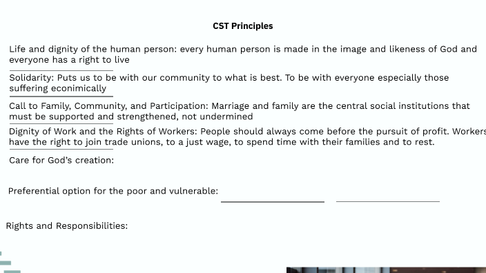CST Principles & Sacraments by Cynthia Martinez on Prezi