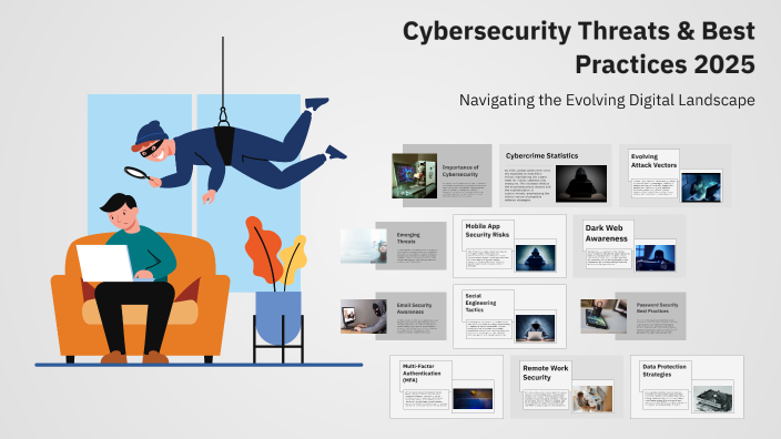 Cyber thread and Trends 2025 by Boopathy T on Prezi