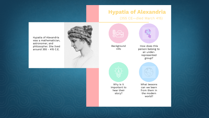Hypatia of Alexandria by Tithi Patel on Prezi