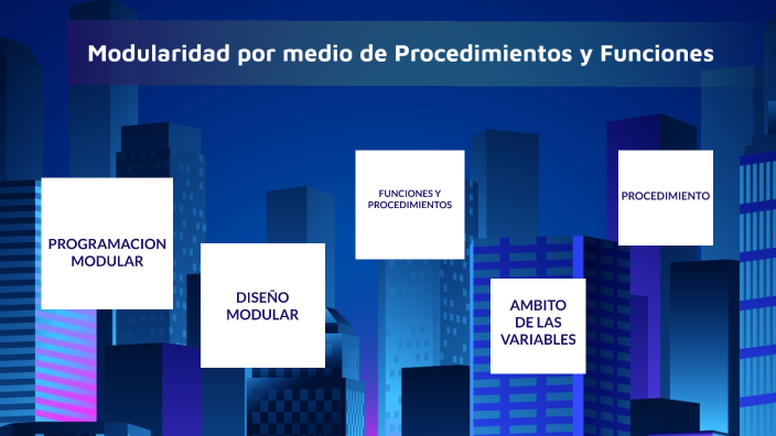 modularidad por medio de procedimientos y funciones by EMMANUEL BRAVO ...