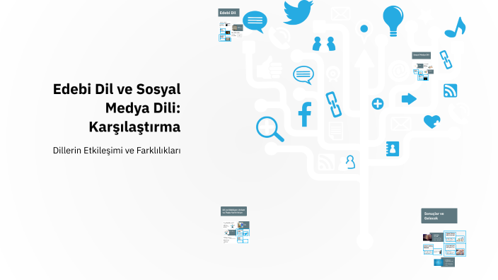 Edebi Dil ve Sosyal Medya Dili: Karşılaştırma by Mehmet Fatih Ergün on Prezi