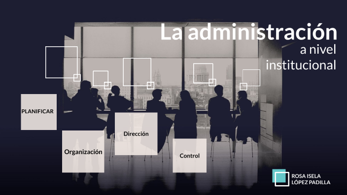 La administración a nivel institucional by ROSA ISELA LOPEZ PADILLA on ...