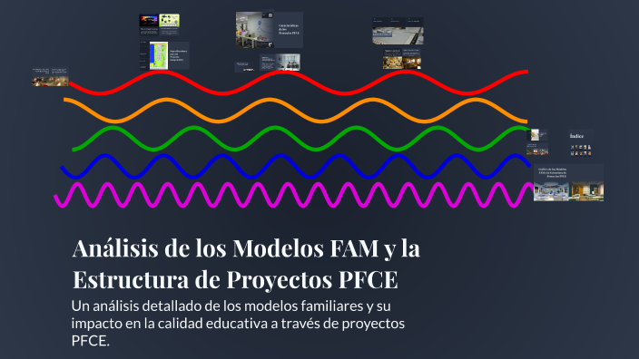 Análisis de los Modelos FAM y la Estructura de Proyectos PFCE by MARIA ...