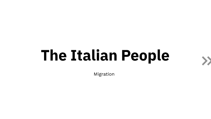 Italians by Aaron Chand on Prezi