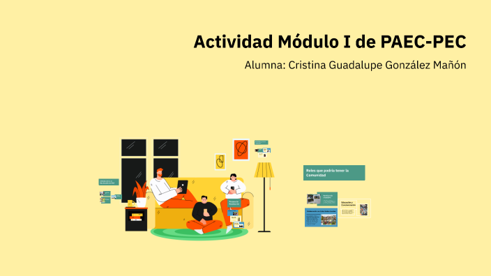 Actividad Módulo I de PAEC-PEC by Cristina Guadalupe Gonzalez Mañon on ...